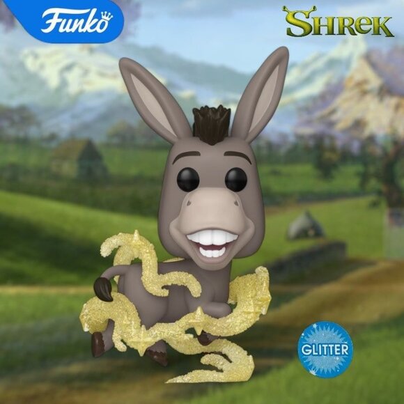 Funko | Toys | Funko Pop Movies Shrek Donkey Glitter Figure 598 | Poshmark